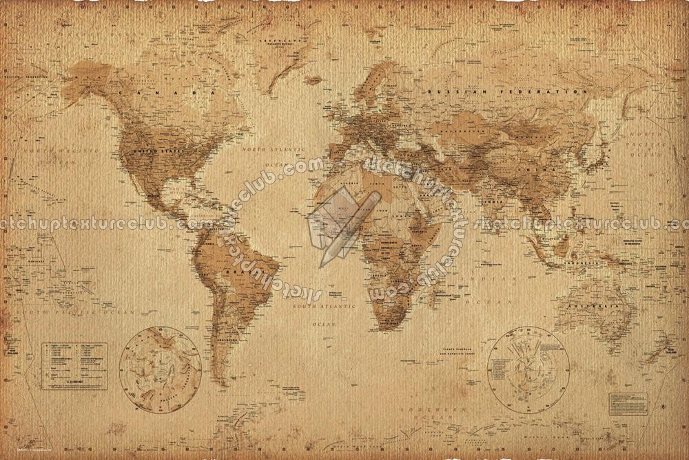 Old Map Texture Photoshop