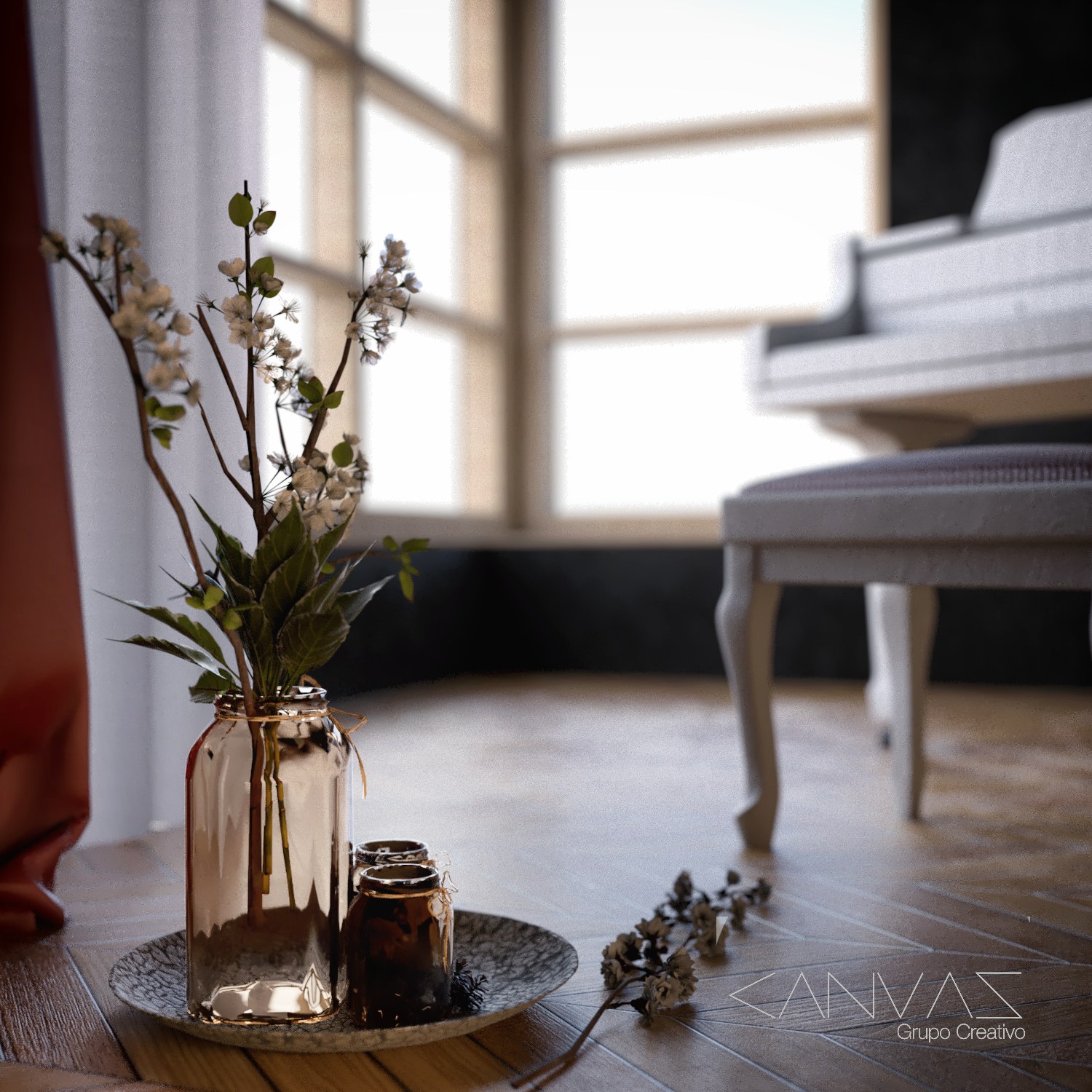 3D Archviz - Piano_Corner - by Alejandro Garcia - #593