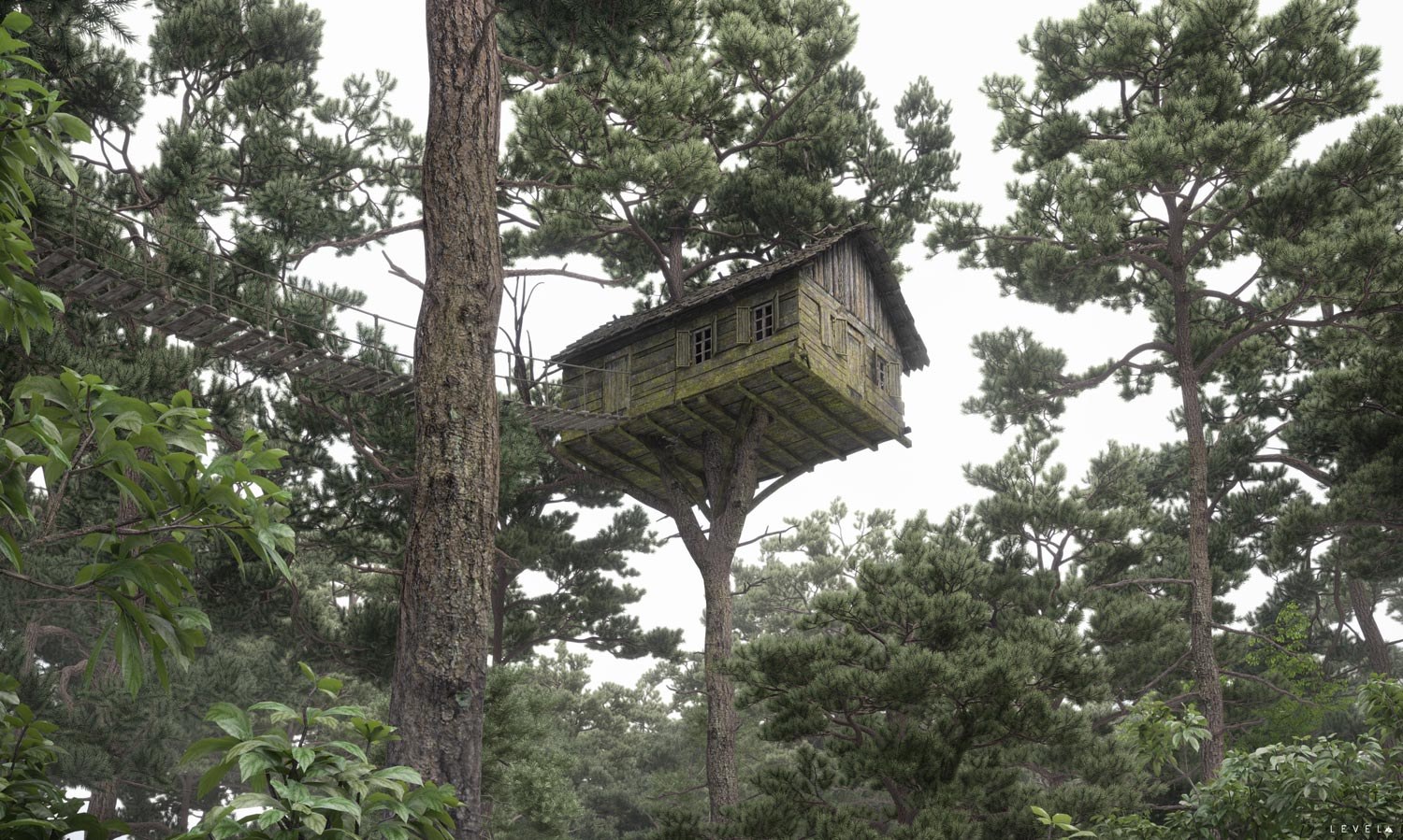 3D Archviz - TREE HOUSE - by Stefano Mombelli - #421