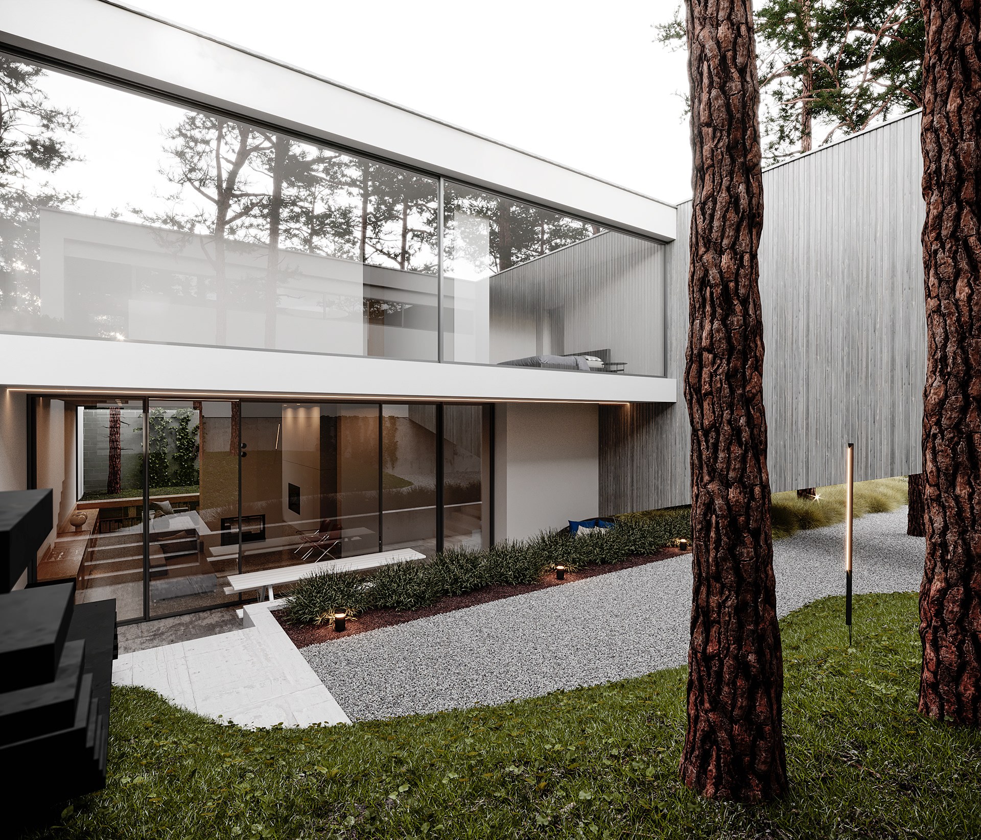 3D Archviz - "The house above an old road" - by Julian Sadokha - #785