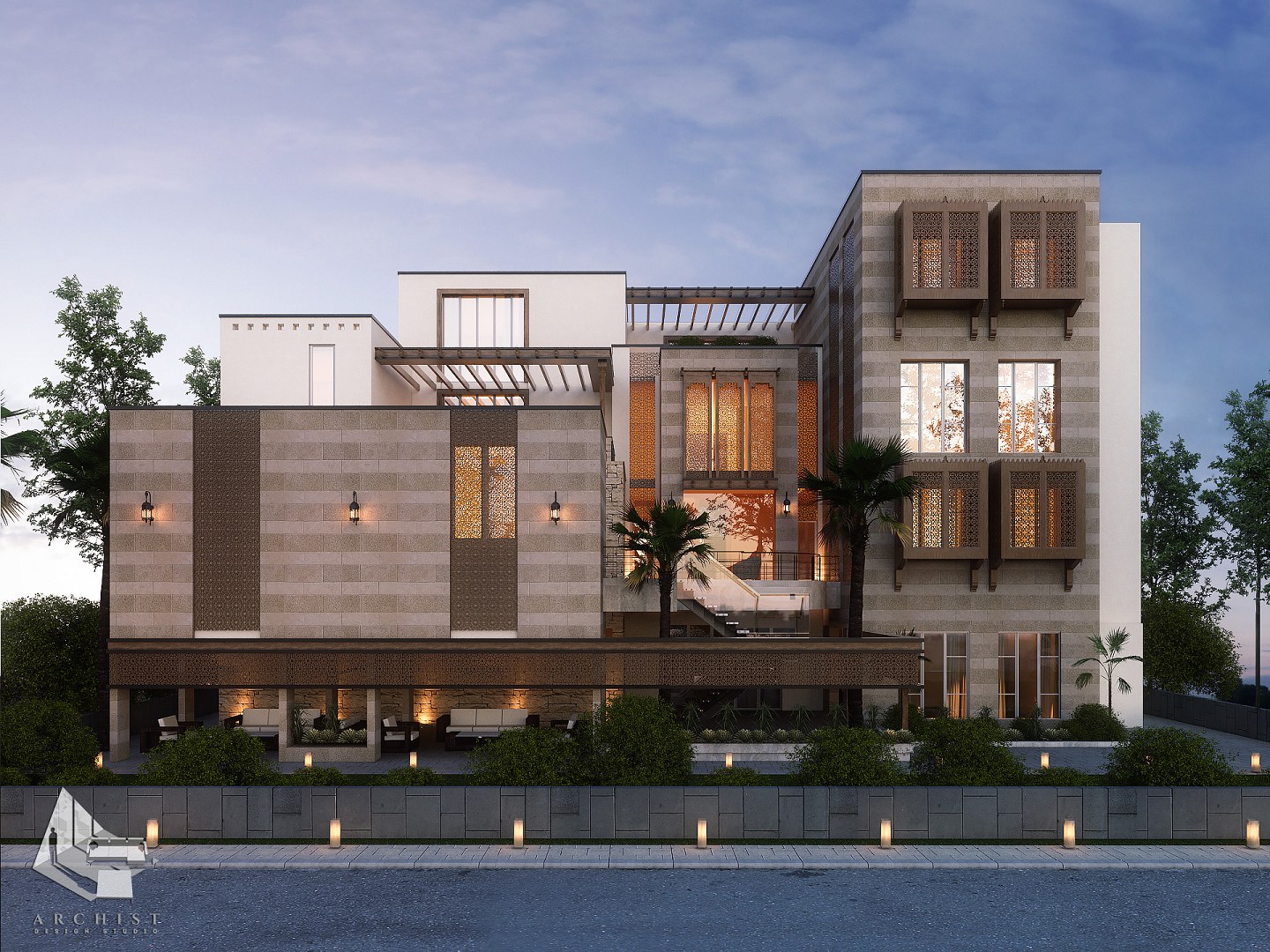 3D Archviz - Modern Arabian Home- Oman - by Ibrahem Magdy - #732