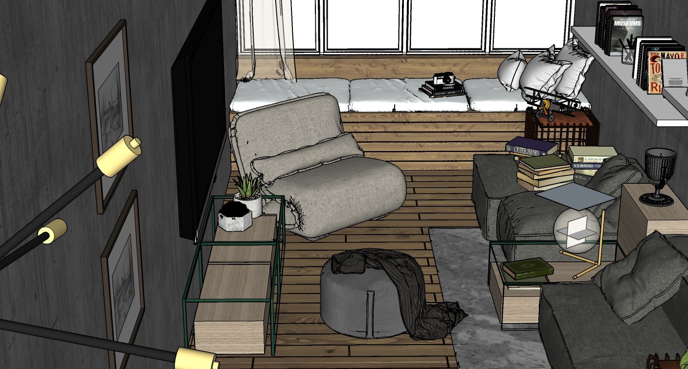 Safe Haven B&B Suit - by Kayleb Dy - #1089 - Sketchuptexture Free 3D Model