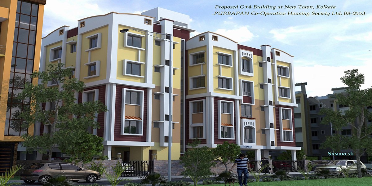 G + 4 Storied Building - by Samaresh Paul - #1149 - Sketchuptexture ...