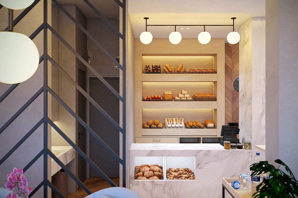 PASTRY SHOP & Visopt - by Ko Nay Ko Nay - #1359 - Sketchuptexture Free ...