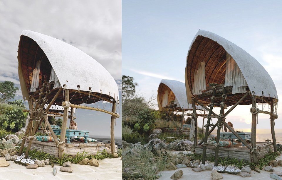 Beach Summer Hut & TUTORIALS - by Thilina Liyanage - #1372 ...