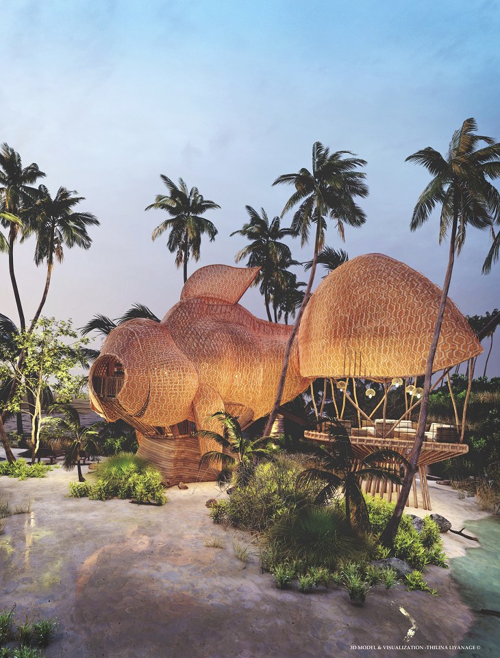 Beach bar - by Thilina Liyanage - #1429 - Sketchuptexture Free 3D Model