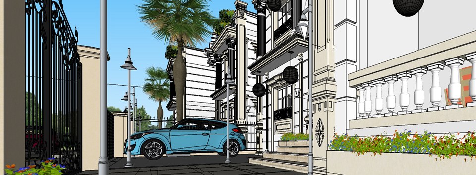 CLASSIC VILLA in KSA - by Architect Basiony Ahmed ElRefaey - #1094 ...