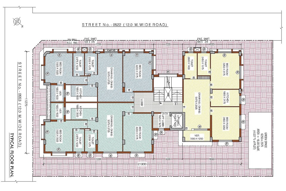 G + 4 Storied Building - by Samaresh Paul - #1153 - Sketchuptexture ...
