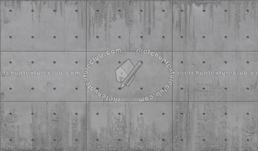 concrete plates walls Tadao Ando textures seamless