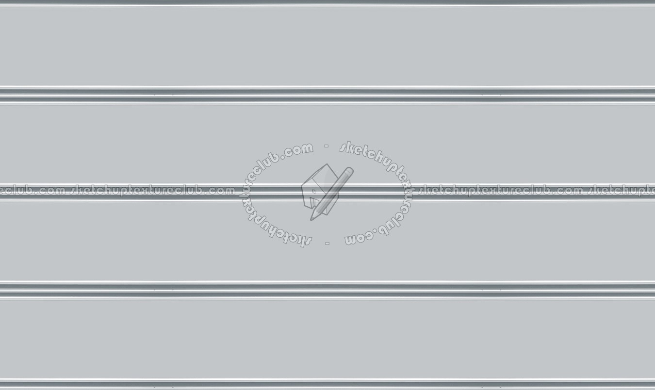 White metal facade cladding texture seamless 10100