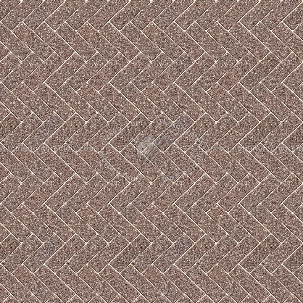Herringbone Pattern Concrete