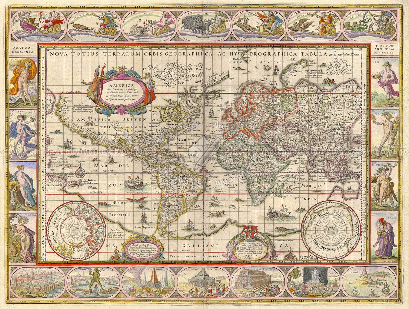 vintage world maps textures