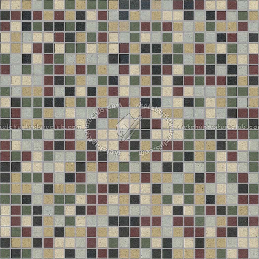 Mosaico multicolor tiles texture seamless 14974