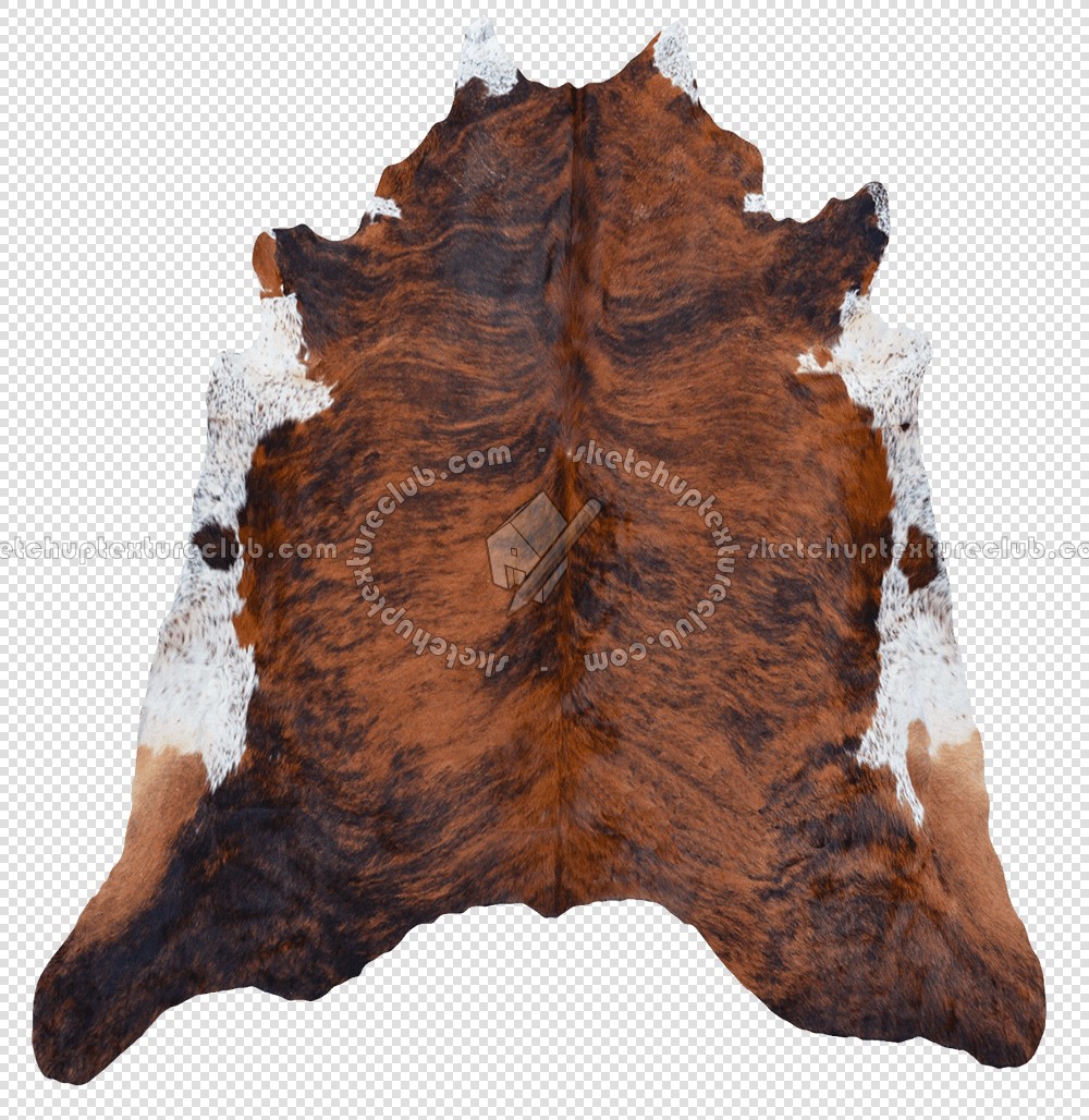 Cow leather rug texture 20017