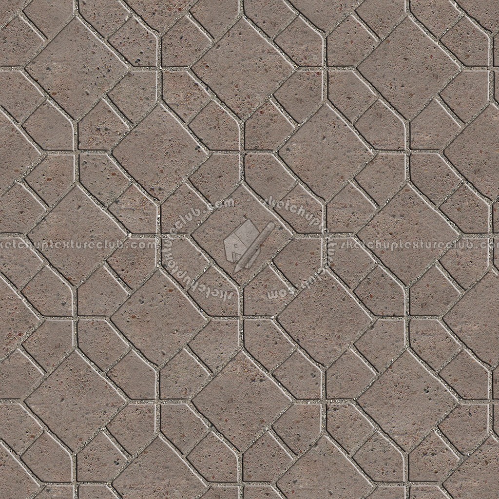 Paving concrete mixed size texture seamless 05570