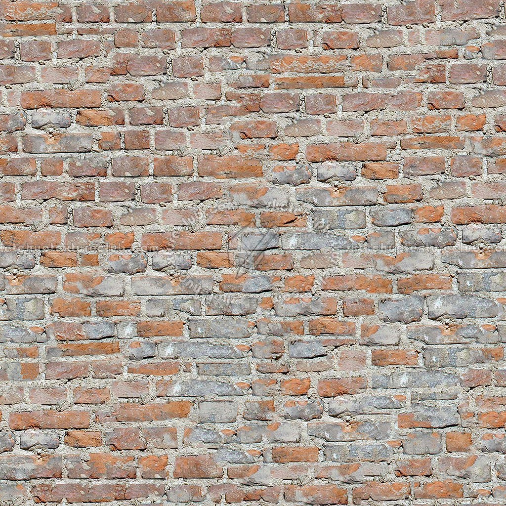 Dirty bricks texture seamless 00152