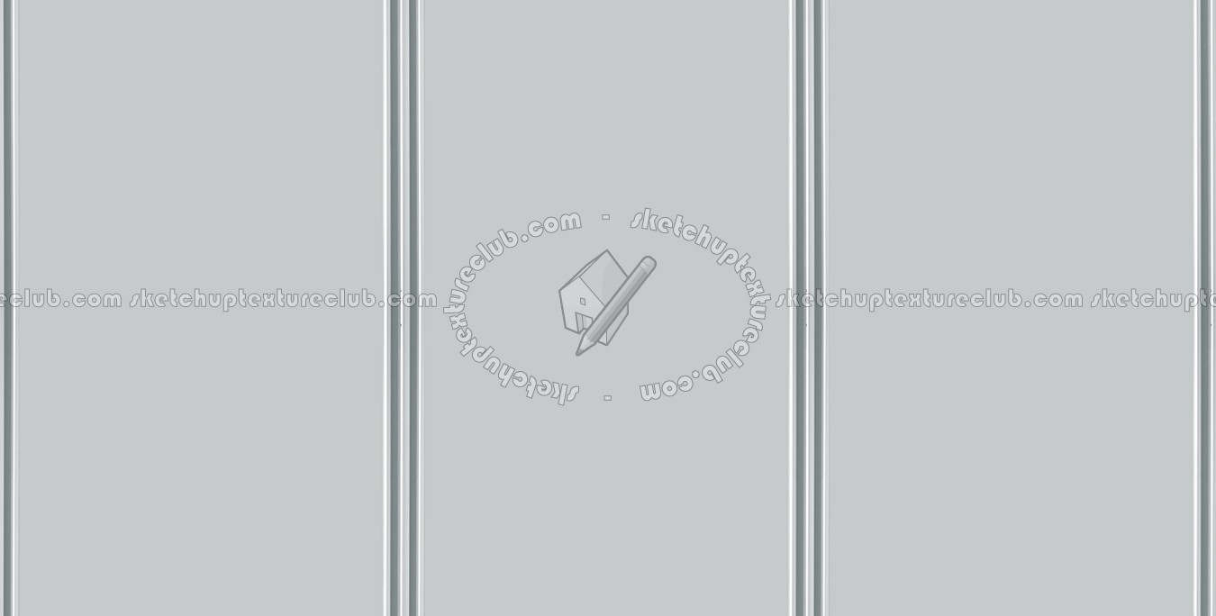 White metal facade cladding texture seamless 10109