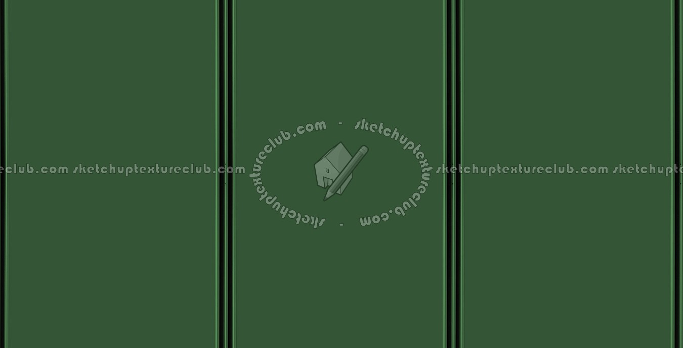 Green metal facade cladding texture seamless 10110