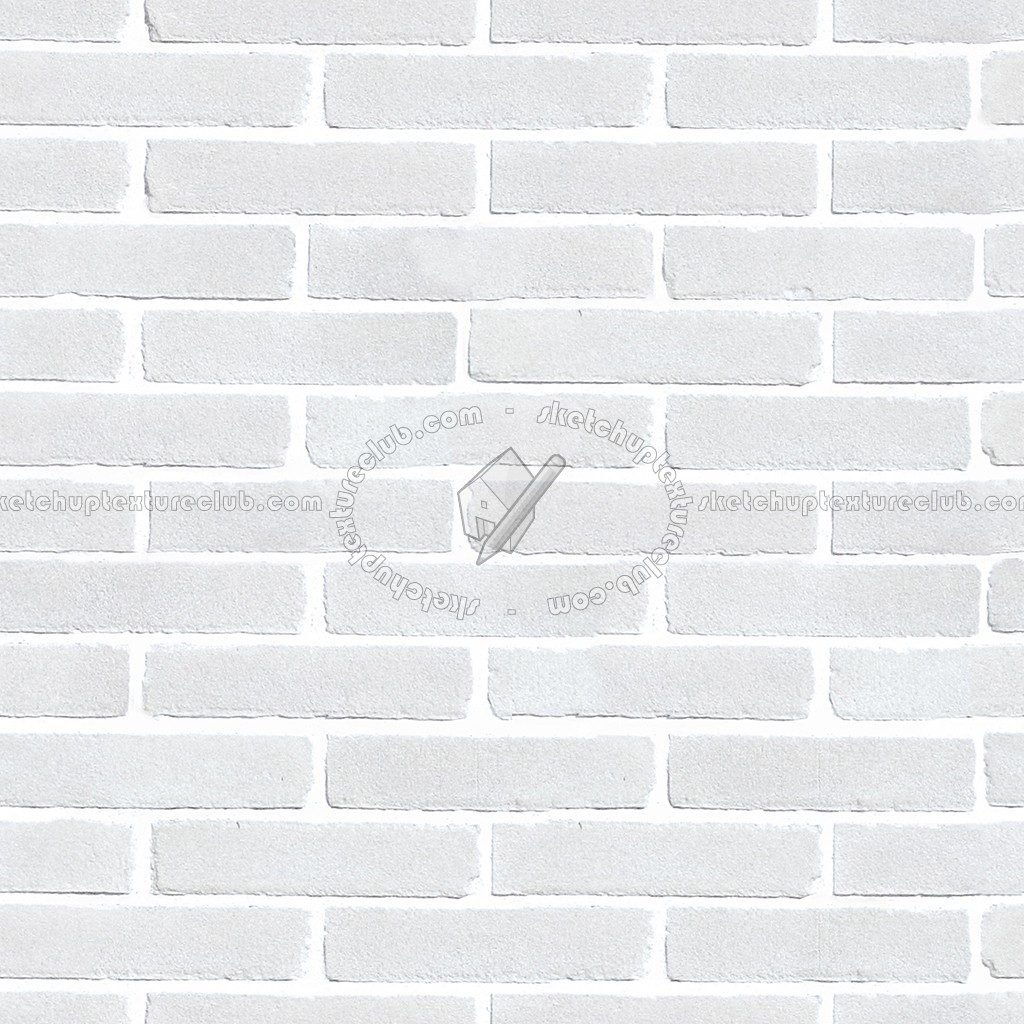 White bricks texture seamles 00502