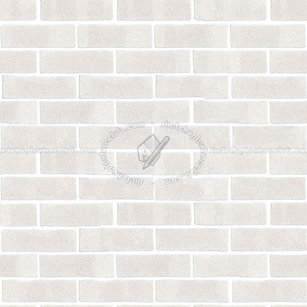 White bricks texture seamless 00503
