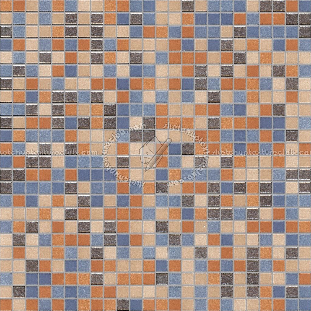 multicolors mosaic classic tiles textures seamless