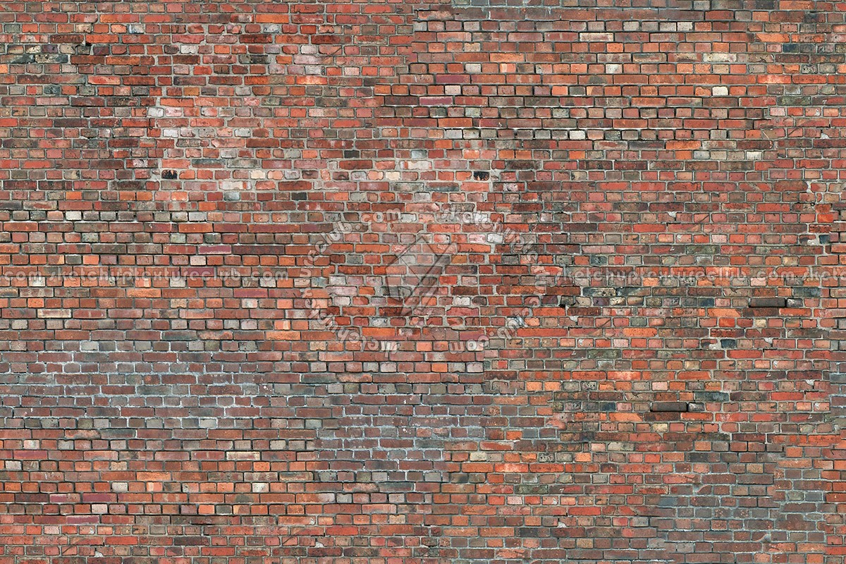 Dirty bricks texture seamless 00160