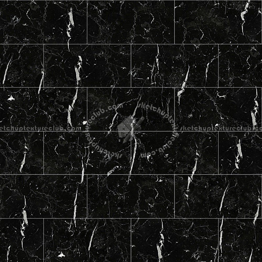 Marquina black marble tile texture seamless 14129 Marquina black marble tile texture seamless 14129