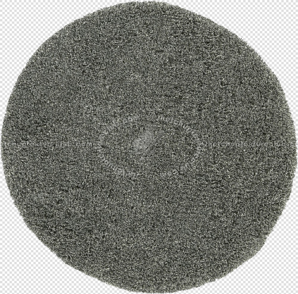 Round rugs textures