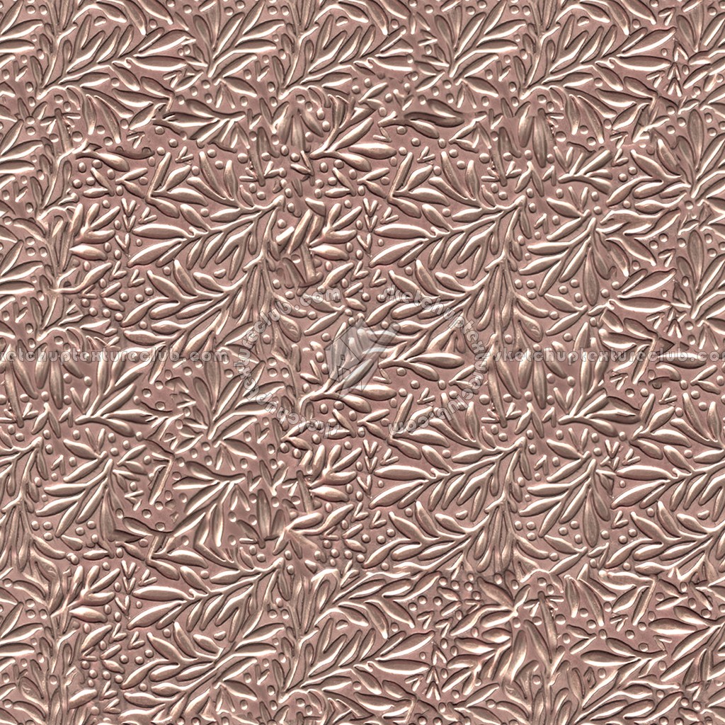 Copper metal panel texture seamless 10414