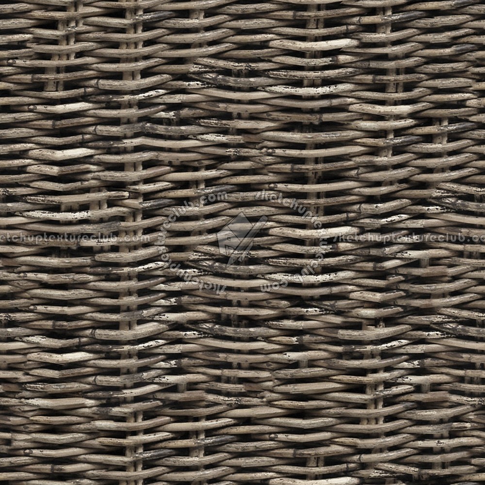 Old rattan texture seamless 12501