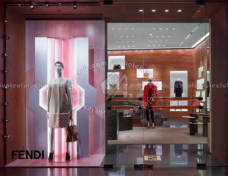 shop windows textures