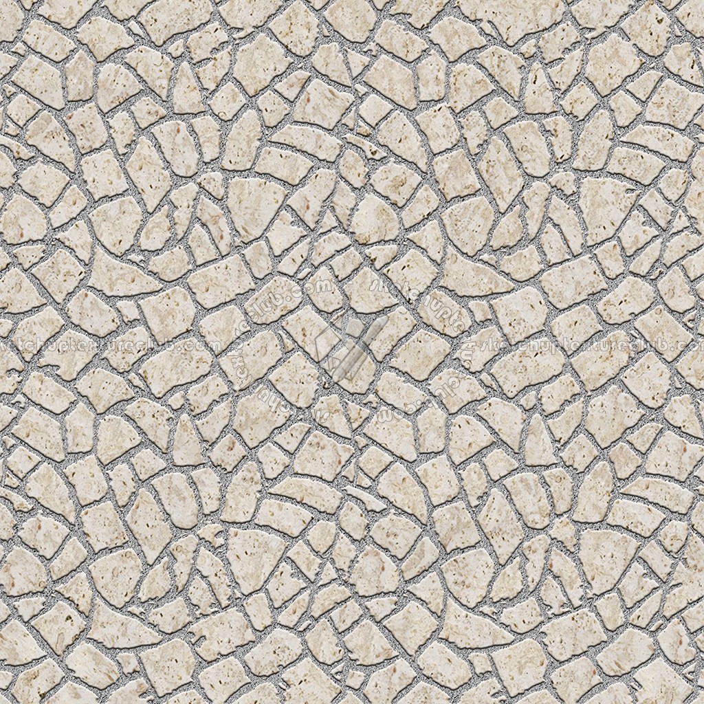 Roman travertine paving flagstone texture seamless 05899