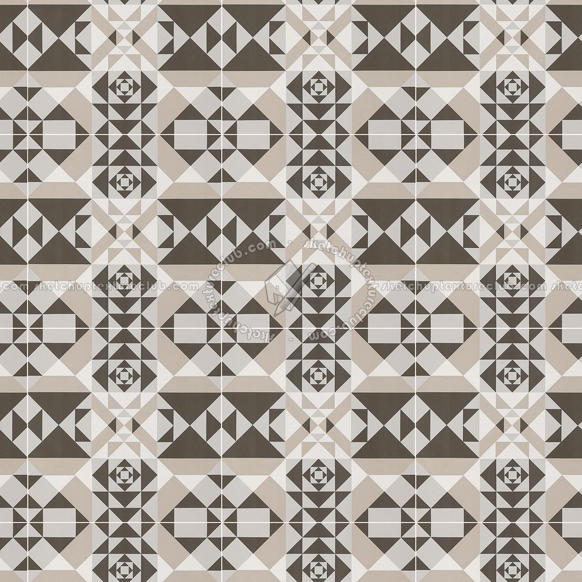 Patchwork tile texture seamless 16625