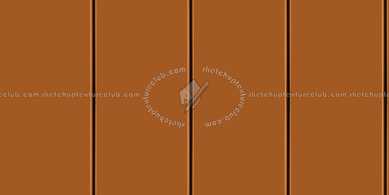 Orange metal facade cladding texture seamless 10141