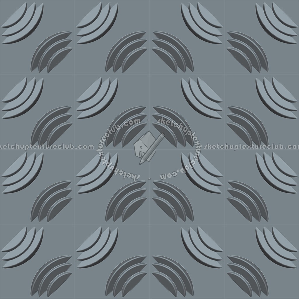 Texture interior 3D wall panel mixed colors_seamless 02761