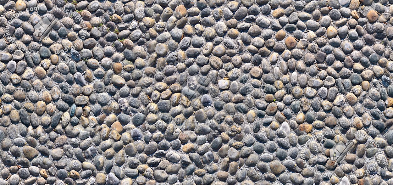Rounded cobblestone texture seamless 17680