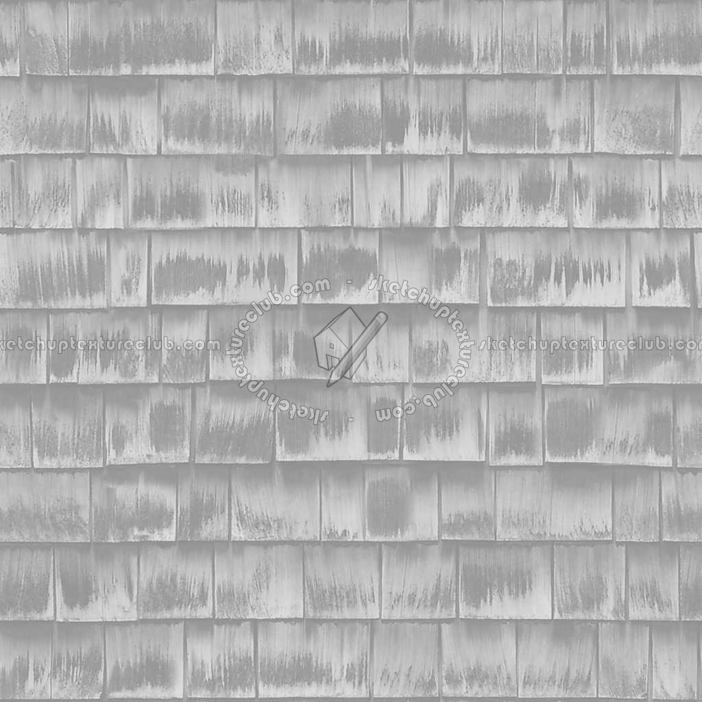 Wood shingle roof texture seamless 03837