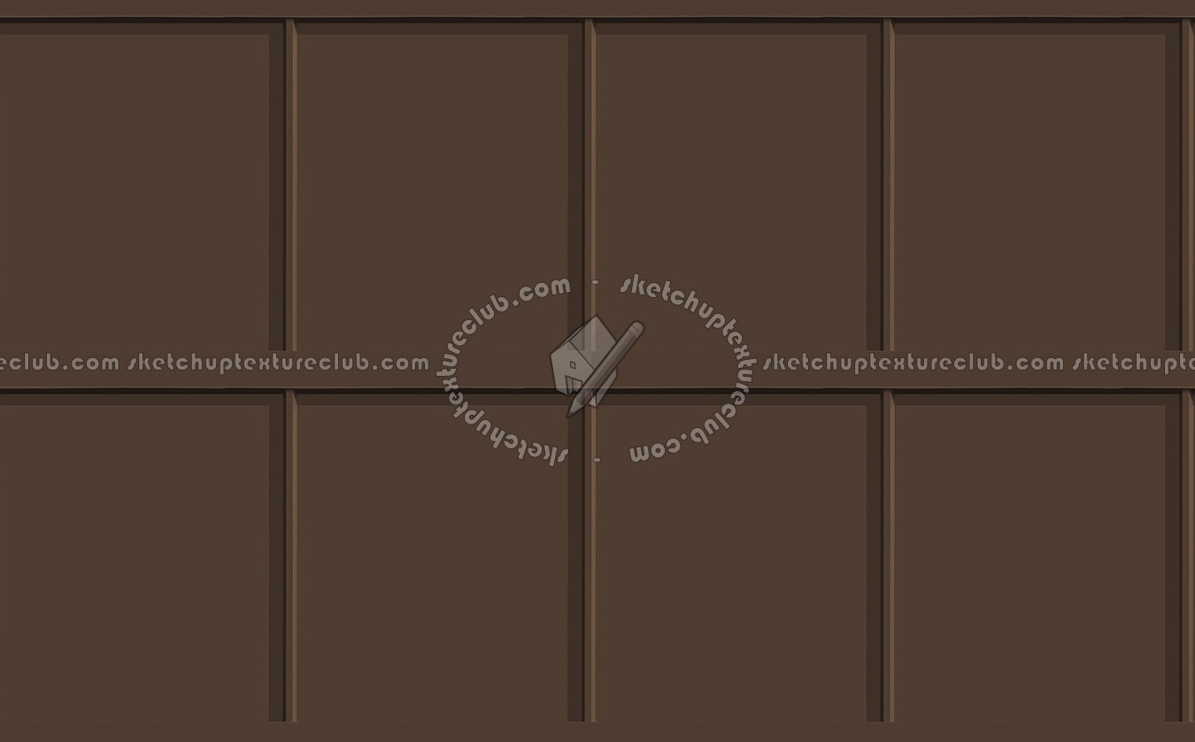 Brown metal facade cladding texture seamless 10159