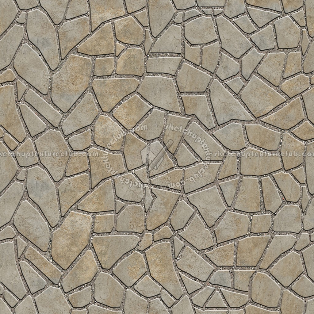 Flagstone Outdoor Paving Textures Seamless