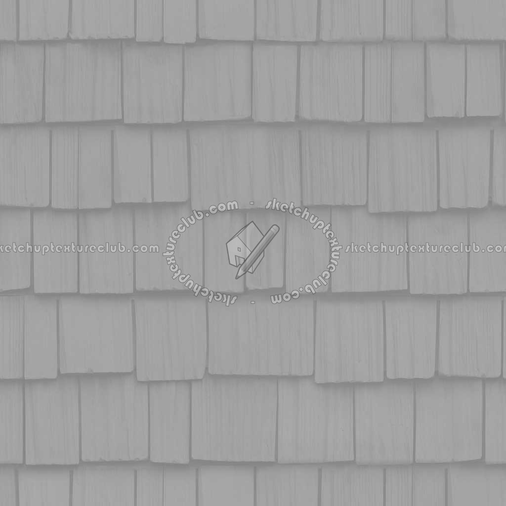 Wood shingle roof texture seamless 03842
