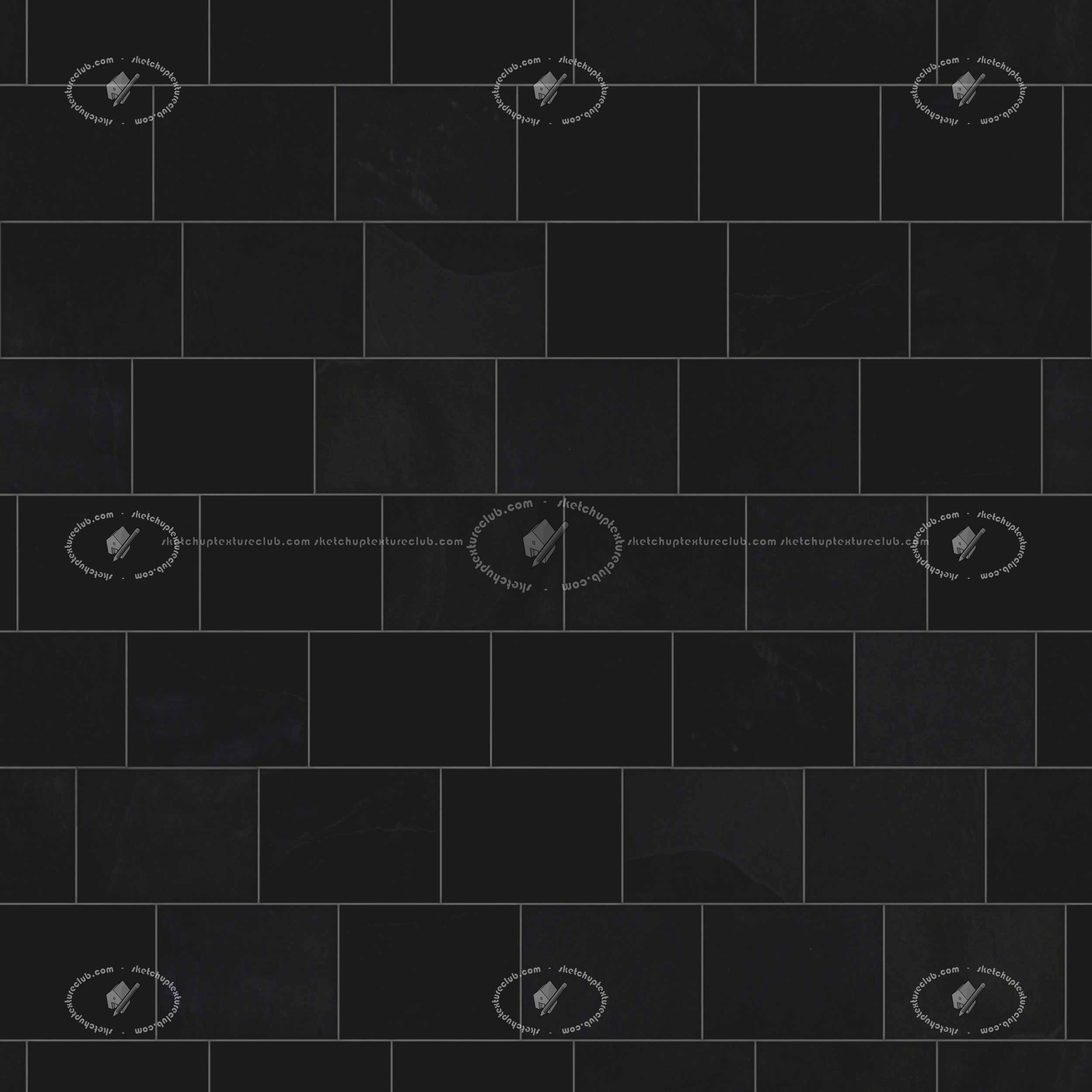 Black slate tile texture seamless 21166