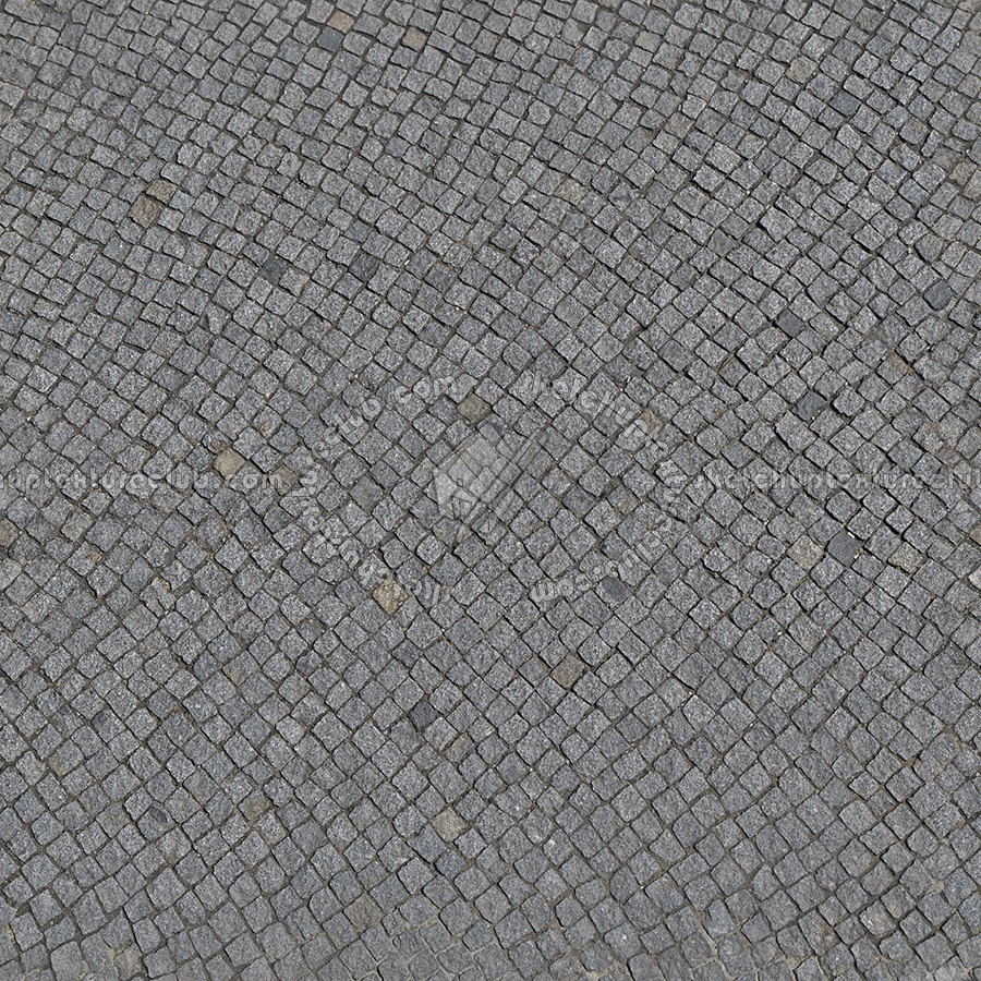 Street Paving Cobblestone Texture Seamless 07398