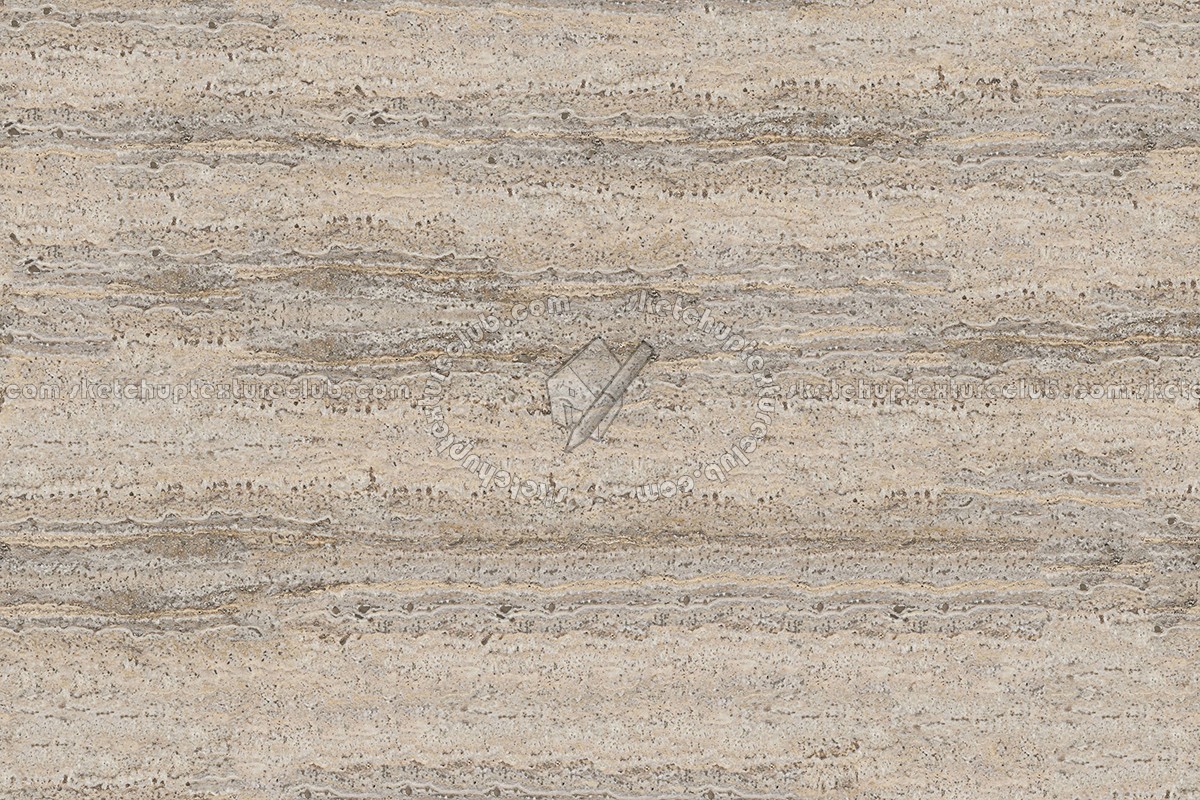 Classic travertine slab texture seamless 02540