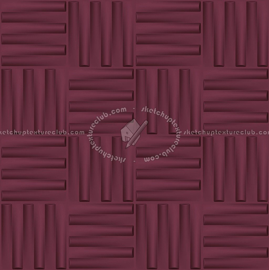 Interior 3D wall panel texture seamless 02795