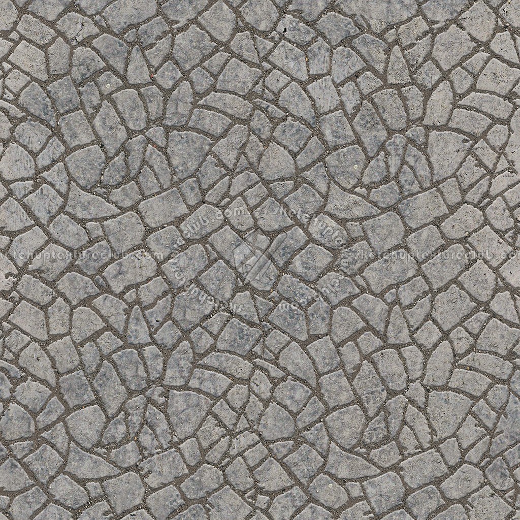 Paving flagstone texture seamless 05944