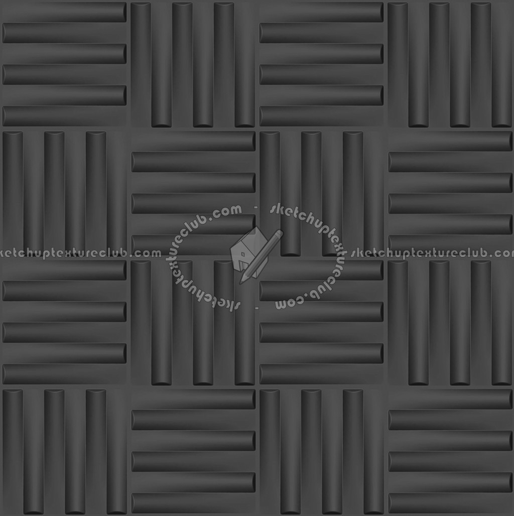 Interior 3D wall panel texture seamless 02801