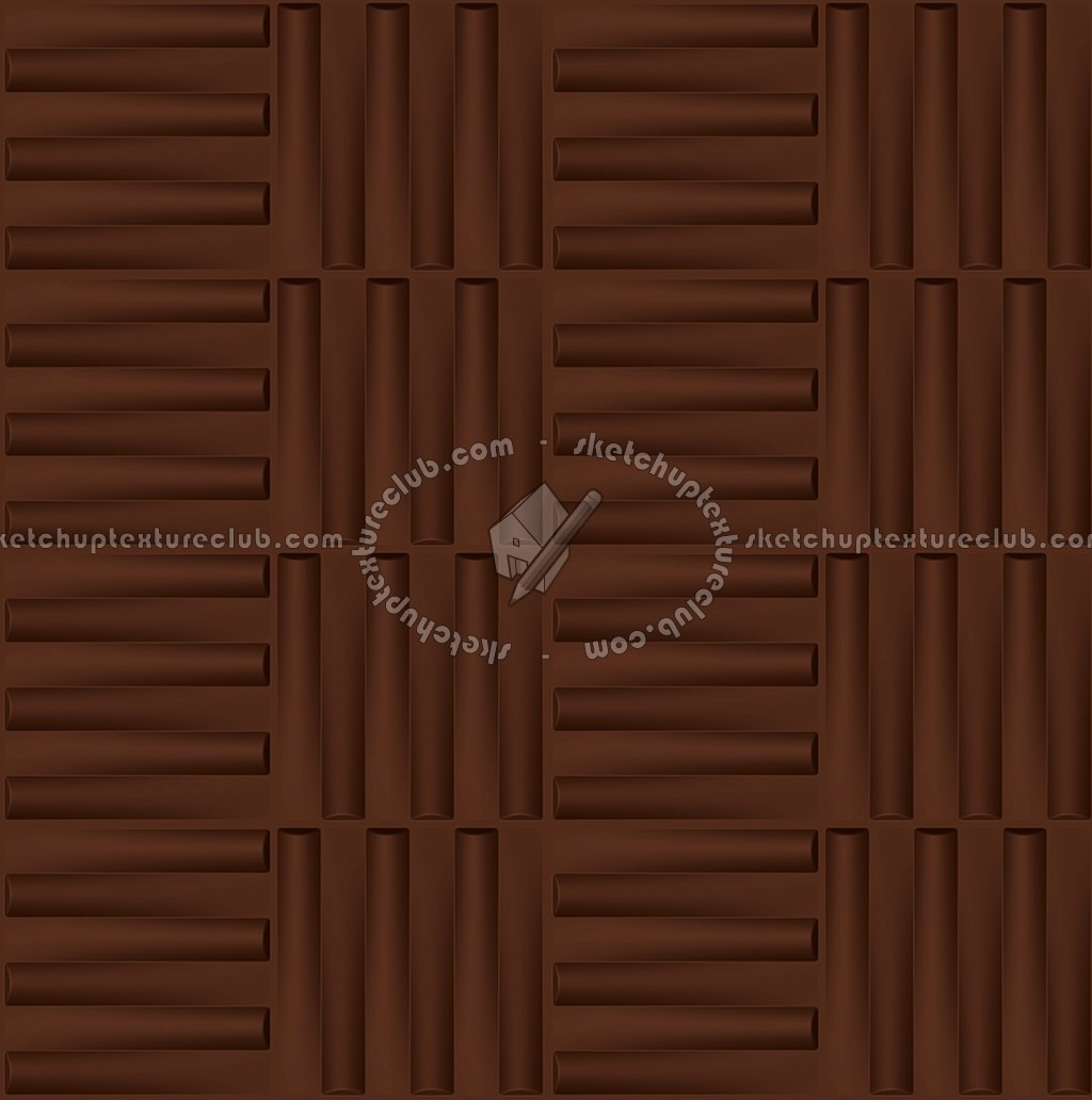 Interior 3D wall panel texture seamless 02802