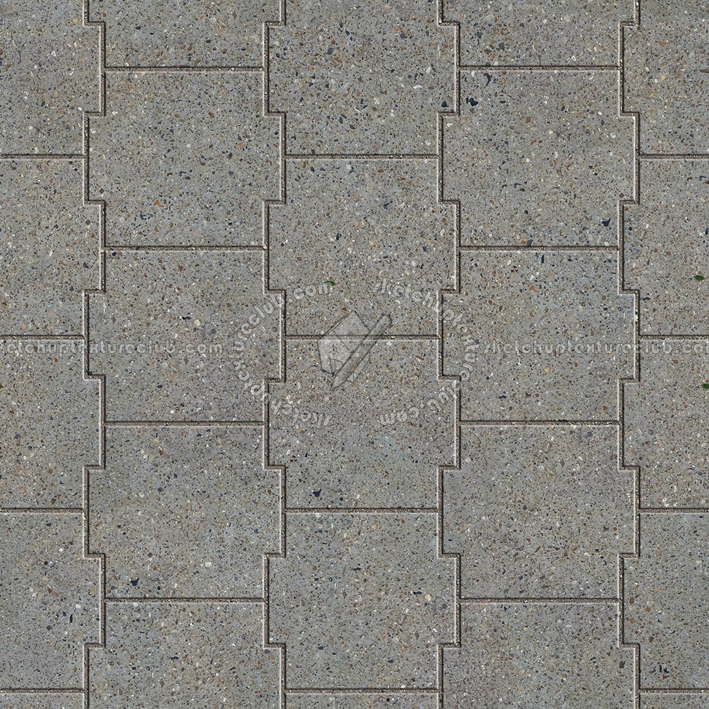 Pavers stone mixed size texture seamless 06177