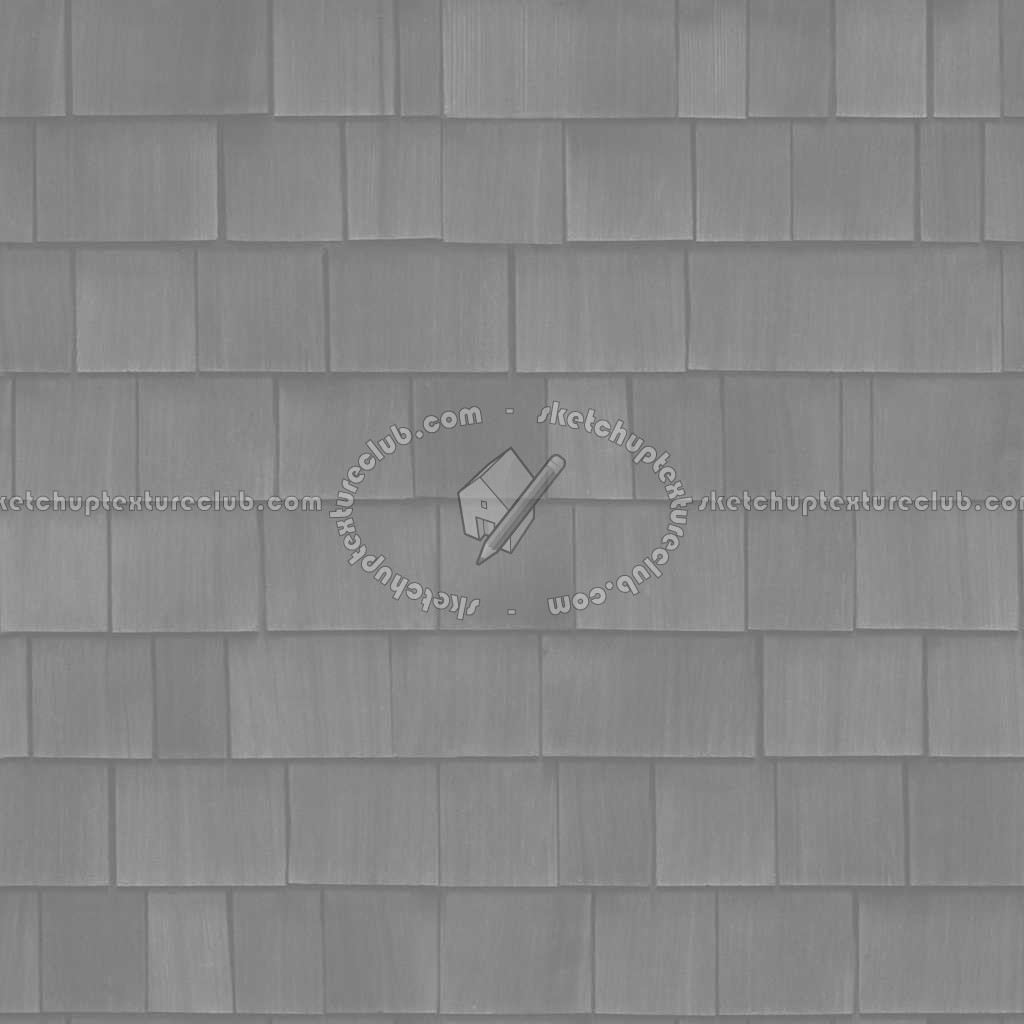 Wood shingle roof texture seamless 03871