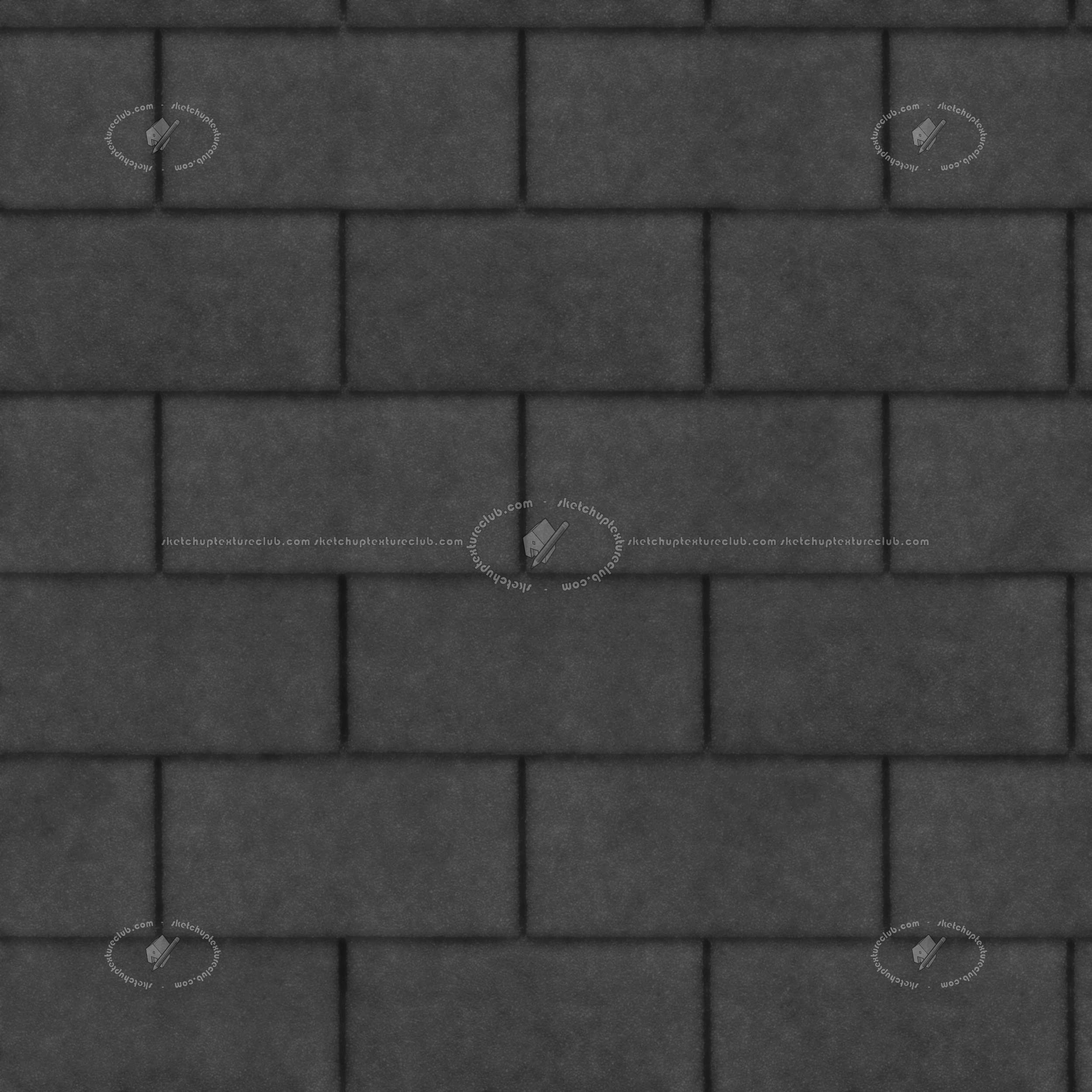 Asphalt roofing shingle texture seamless 20723